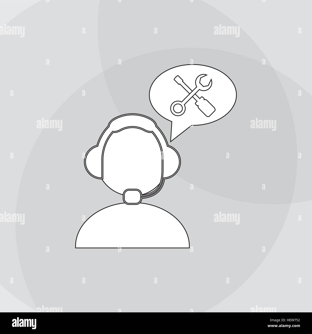 Operator icon design Stock Vector Image & Art - Alamy