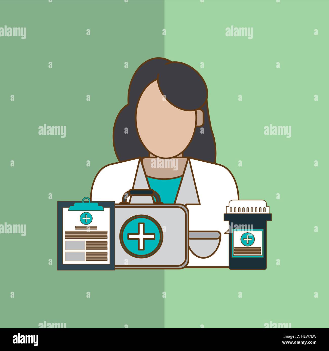 Public health service uniform Stock Vector Images - Alamy