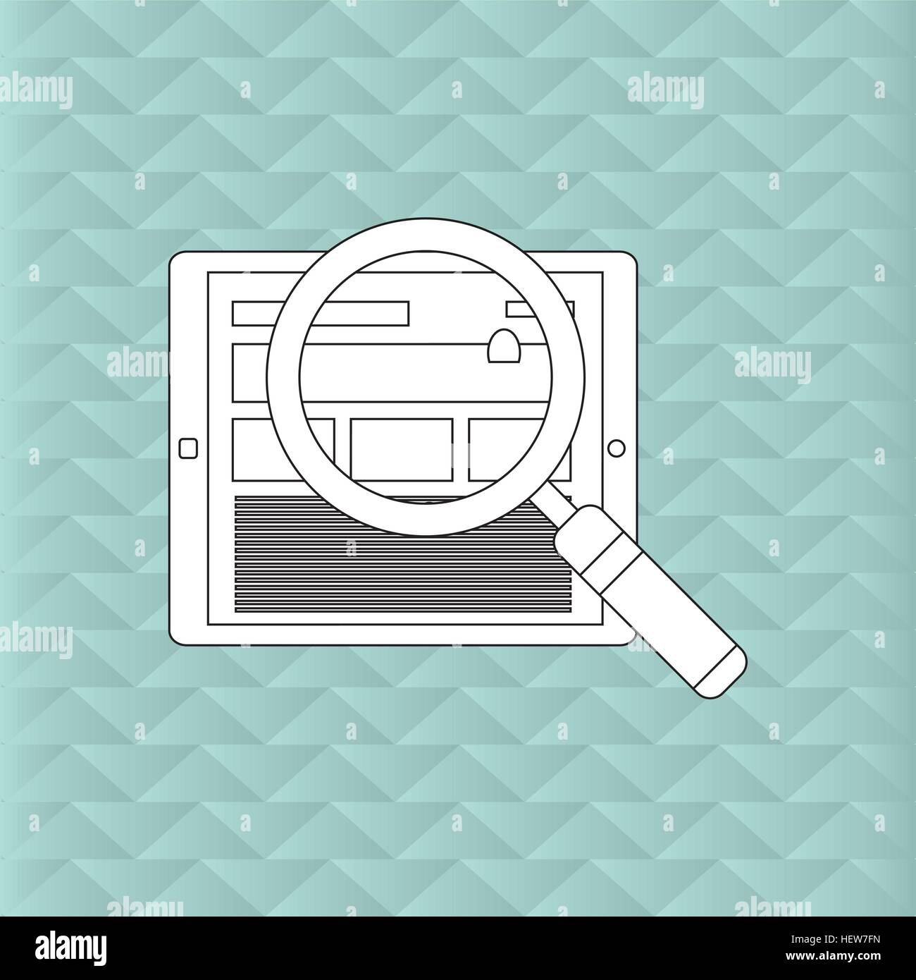 Tablet icon design, vector illustration Stock Vector Image & Art - Alamy