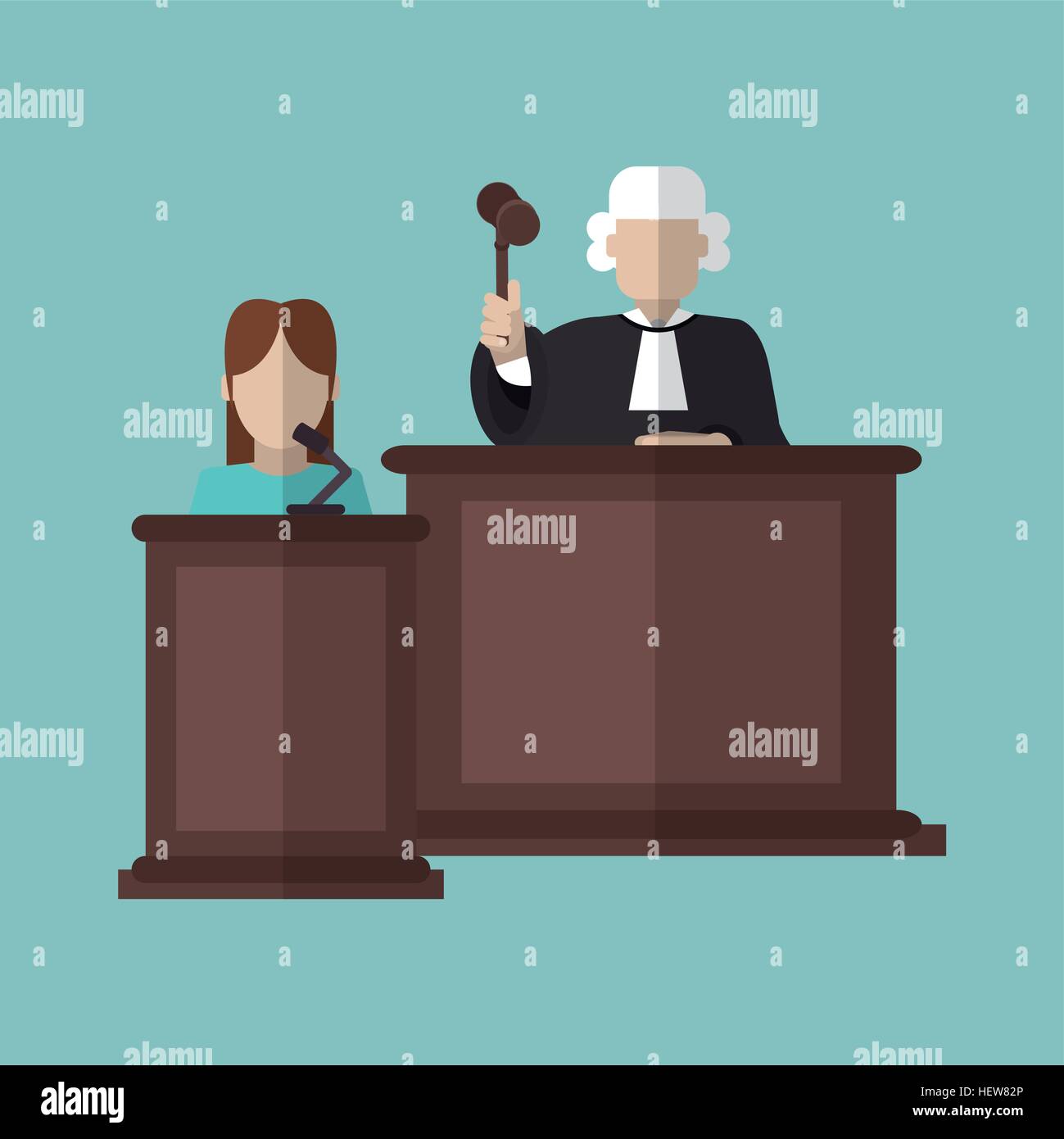 Judge icon design Stock Vector Image & Art - Alamy