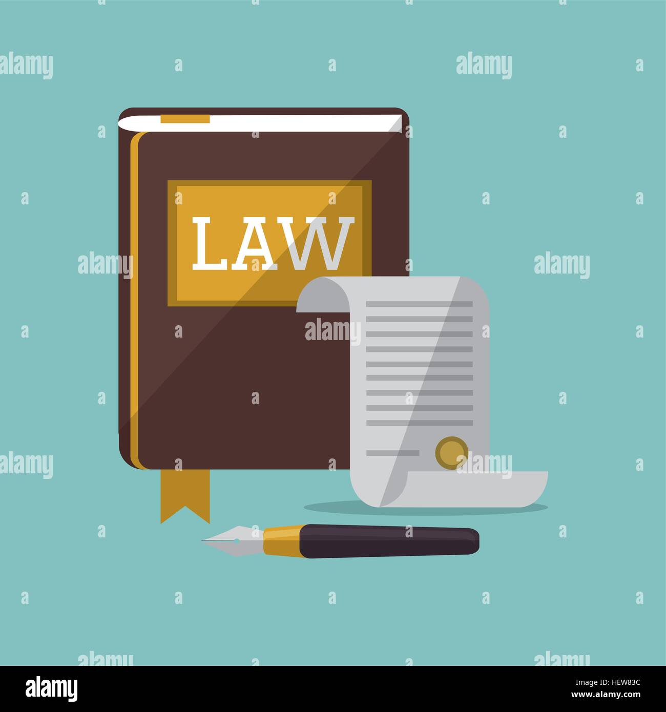 Civil law book Stock Vector Images - Alamy
