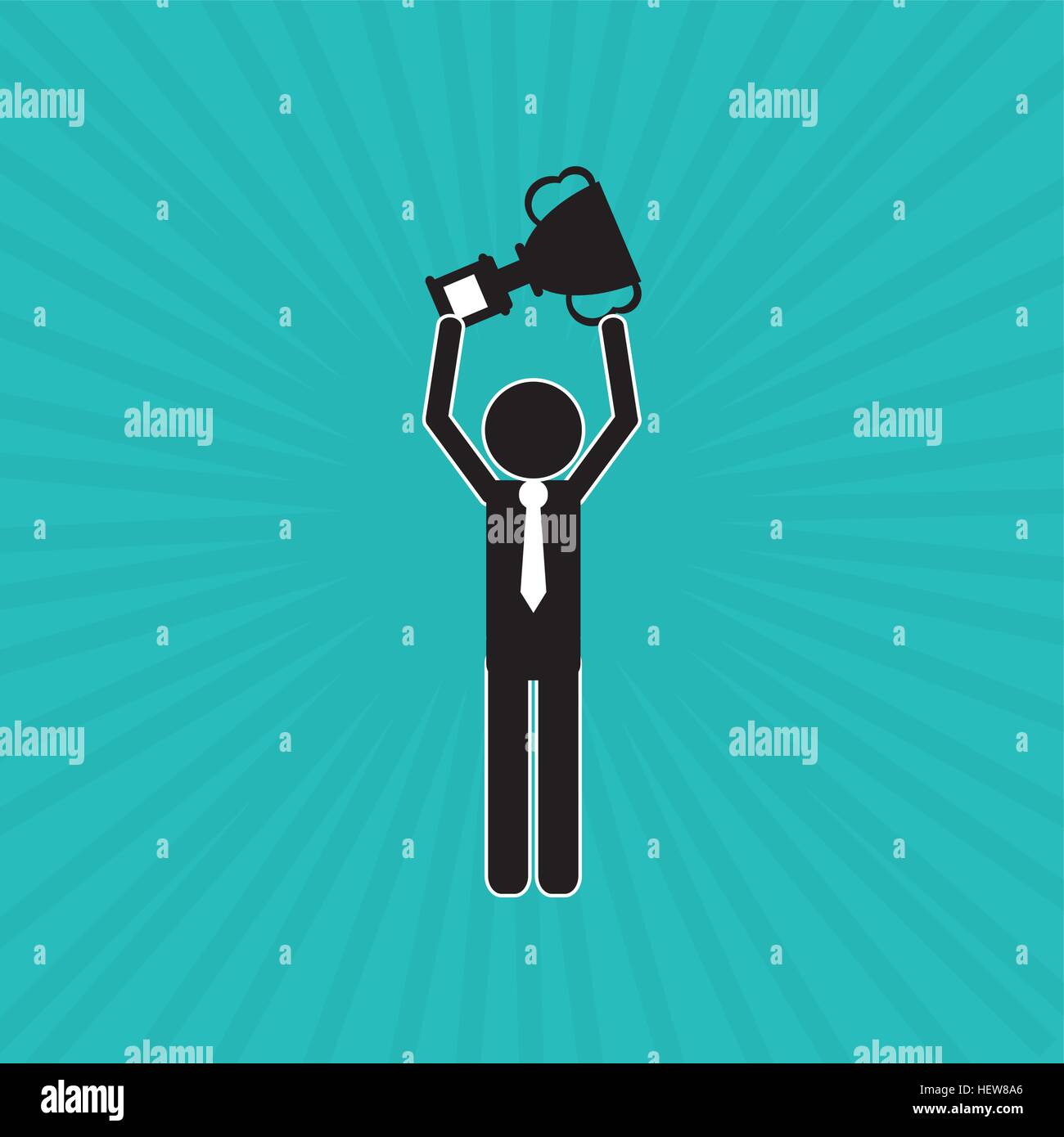 Winner and trophy design Stock Vector Image & Art - Alamy