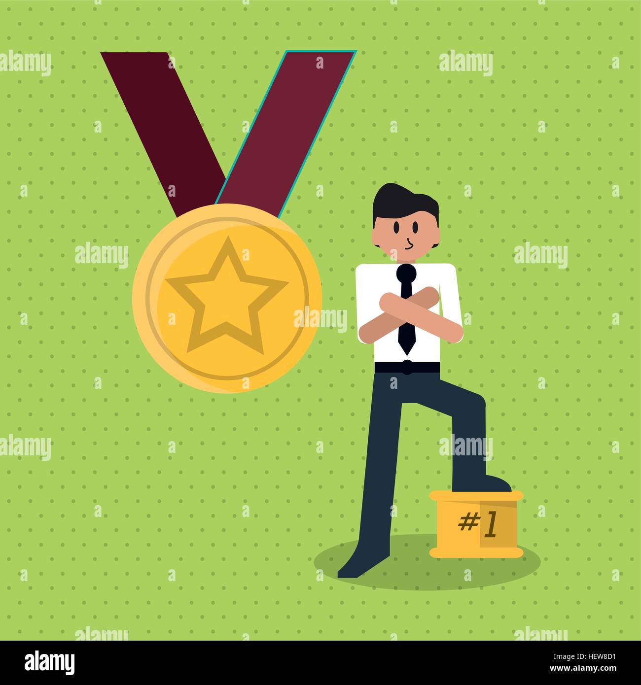 Winner and trophy design Stock Vector Image & Art - Alamy