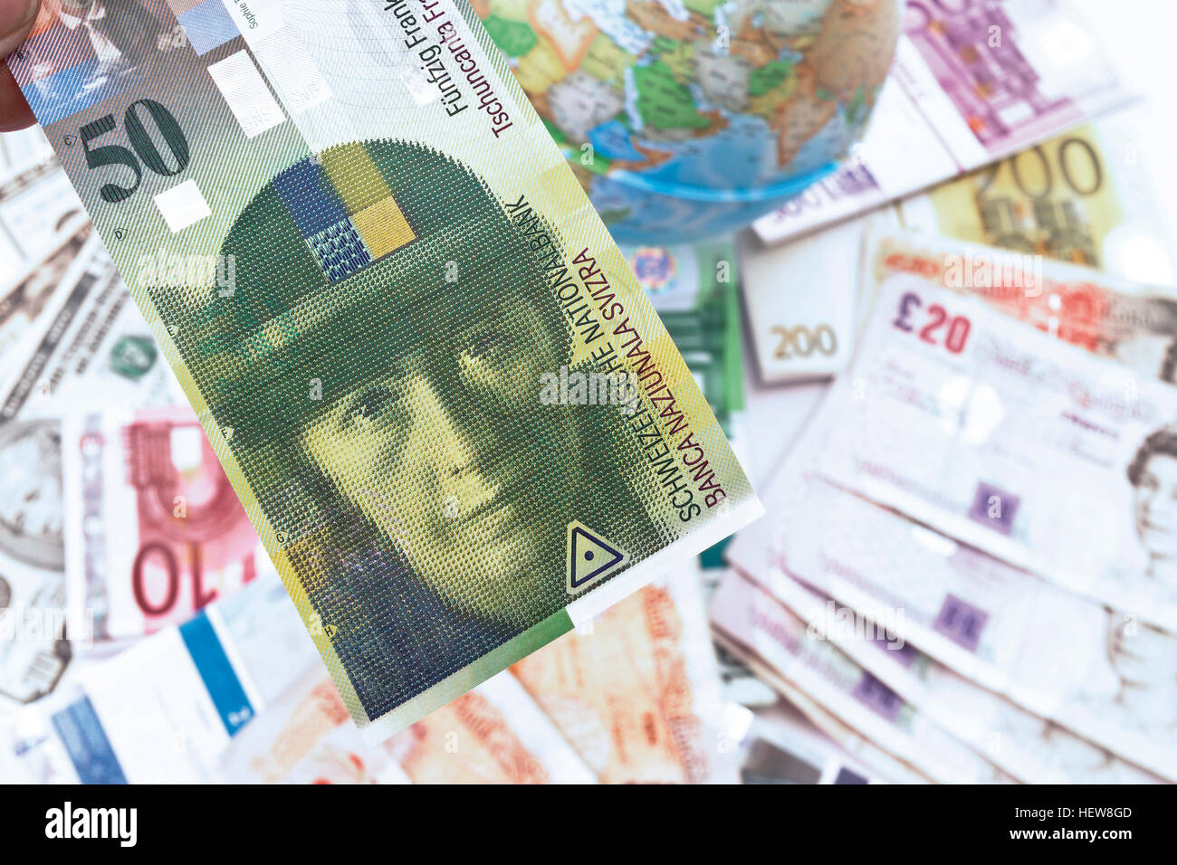 Swiss bank notes hi-res stock photography and images - Alamy