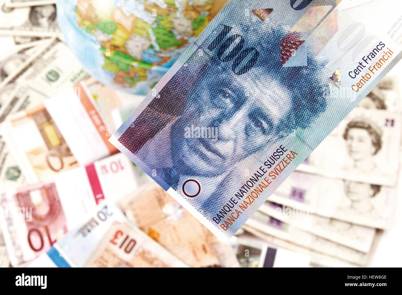 Swiss Francs notes Stock Photo - Alamy