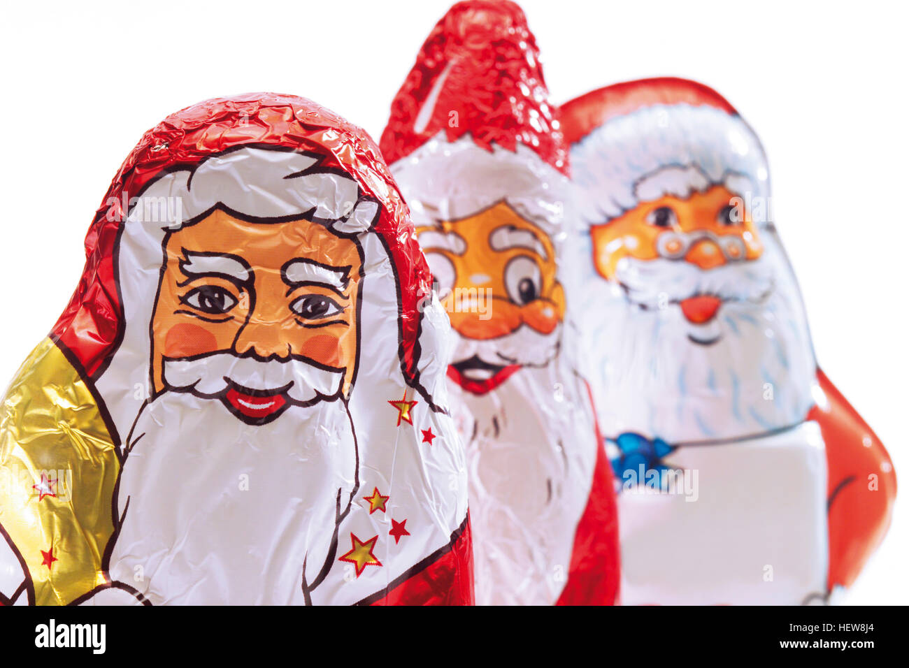 Three Santas High Resolution Stock Photography and Images - Alamy