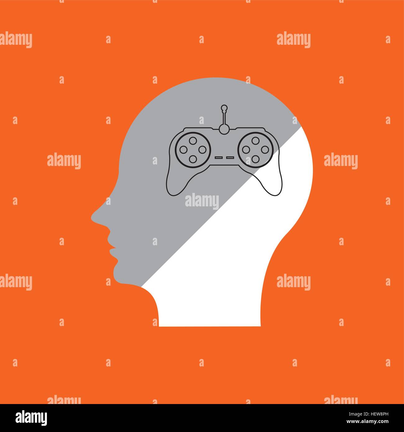 human head icon design, vector illustration Stock Vector Image & Art ...