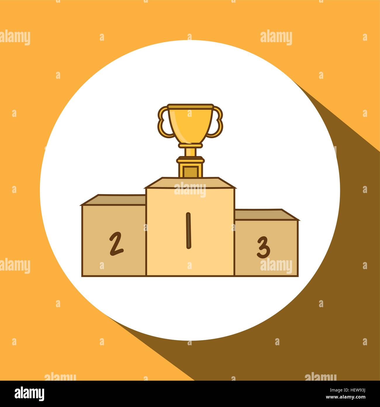 Winner and trophy design, vector illustration Stock Vector Image & Art ...