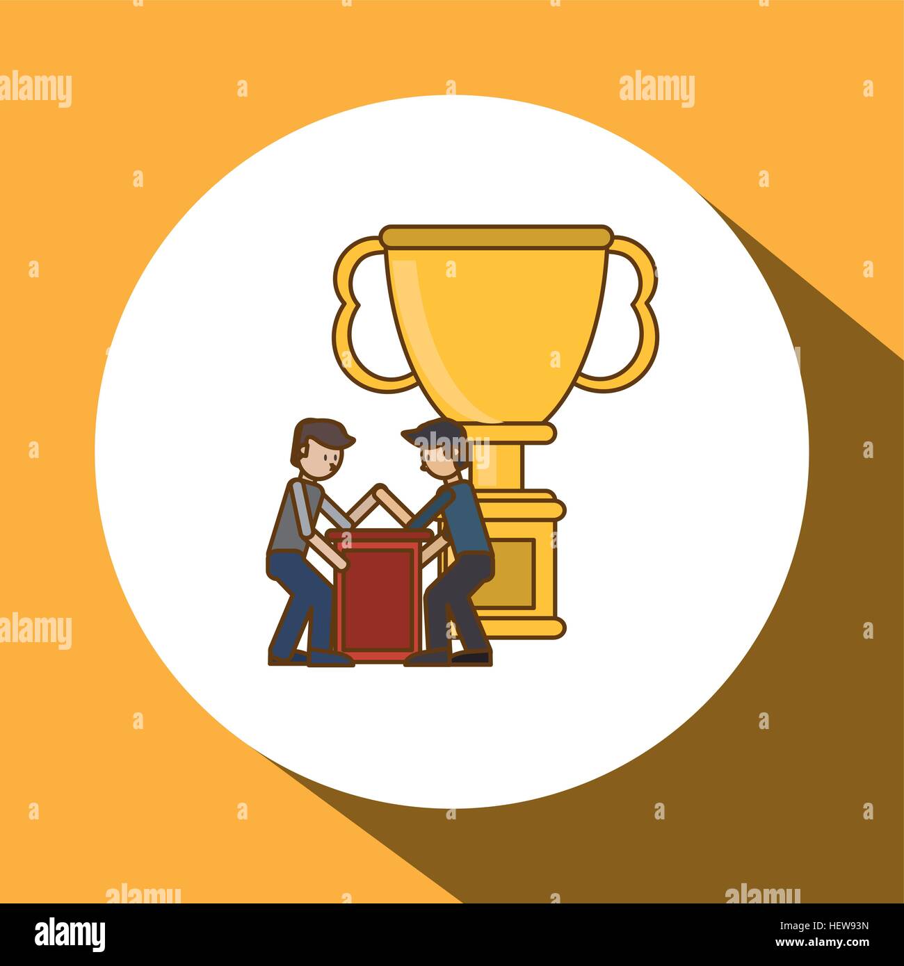 Winner and trophy design, vector illustration Stock Vector Image & Art ...