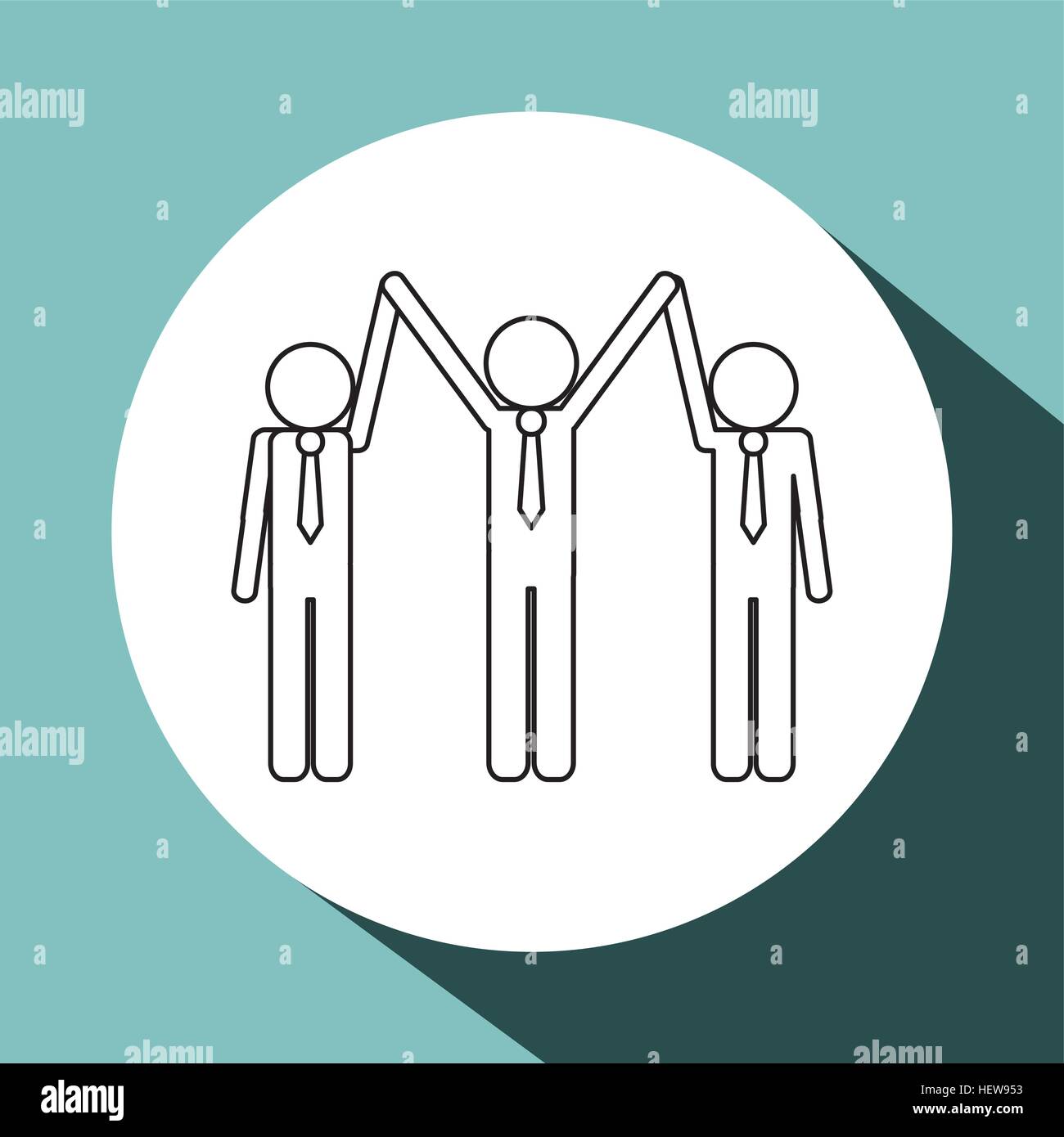 Winner and businessman design, vector illustration Stock Vector Image ...