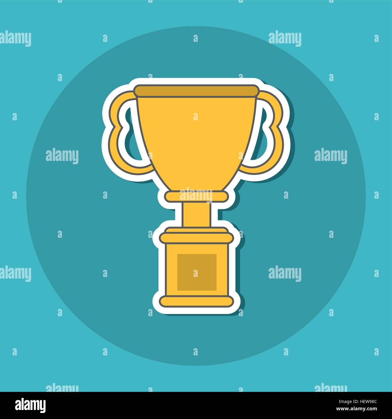 Winner and trophy design, vector illustration Stock Vector Image & Art ...