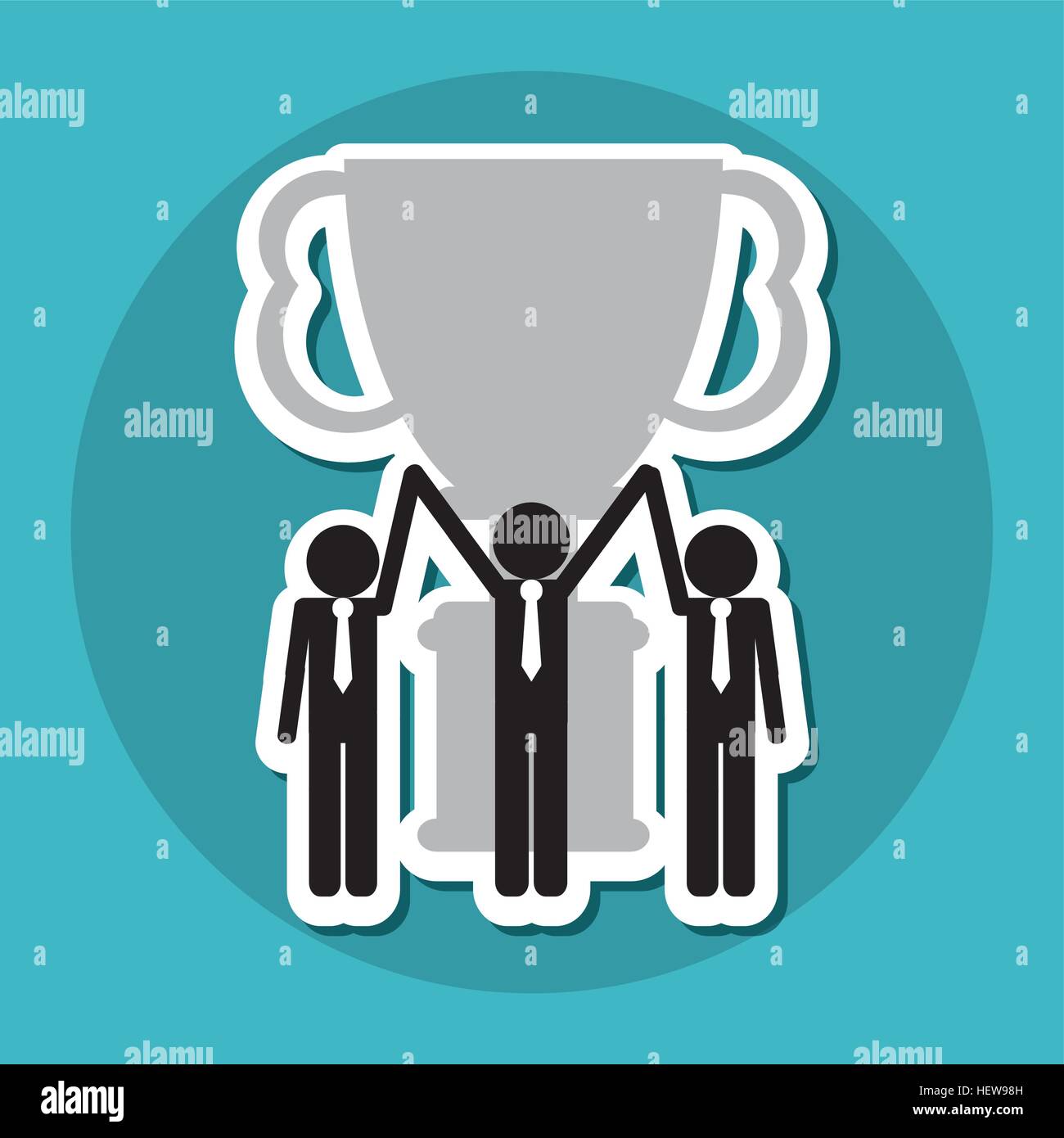 Winner and trophy design, vector illustration Stock Vector Image & Art ...