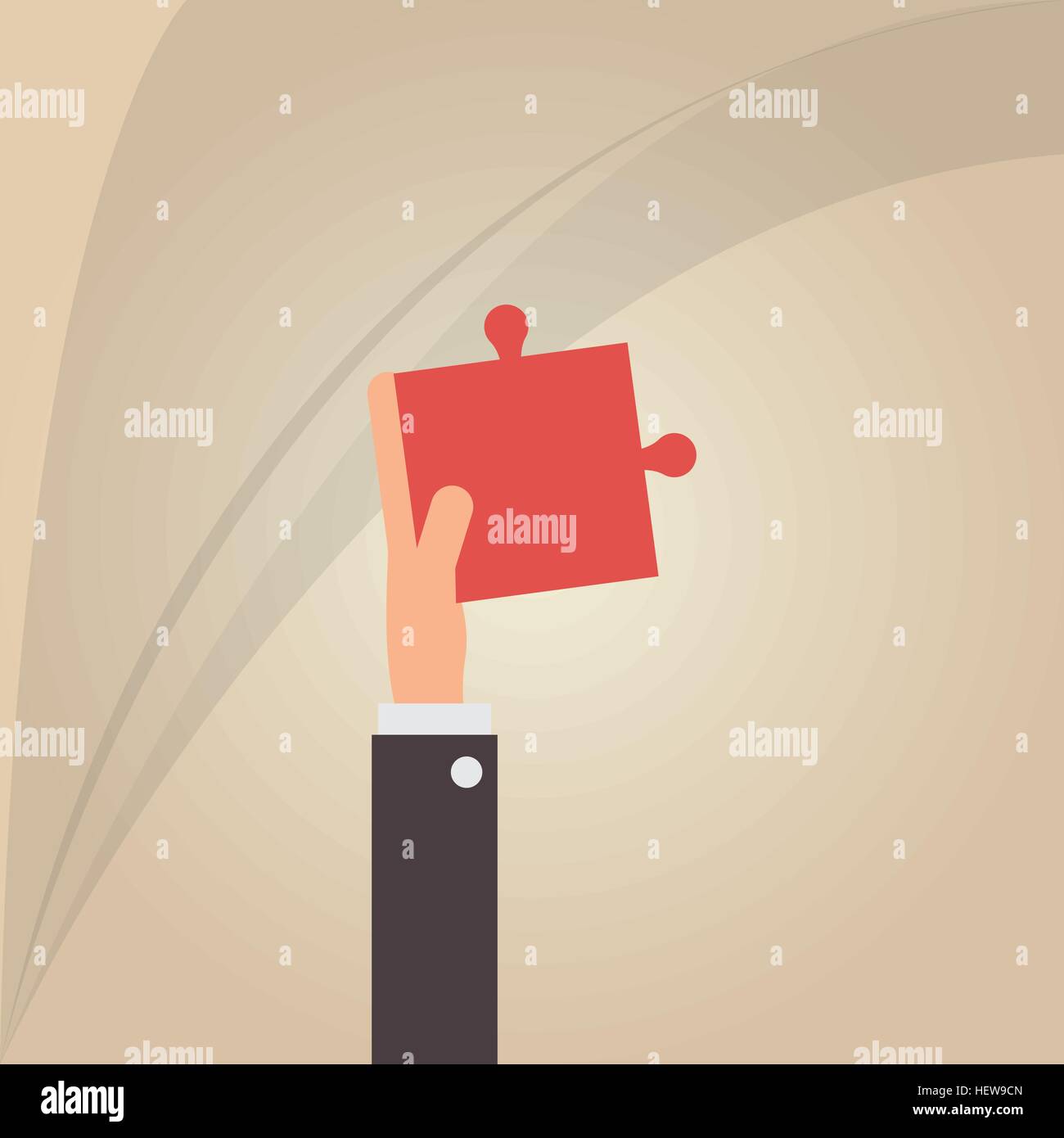 Teamwork with puzzle design Stock Vector Image & Art - Alamy