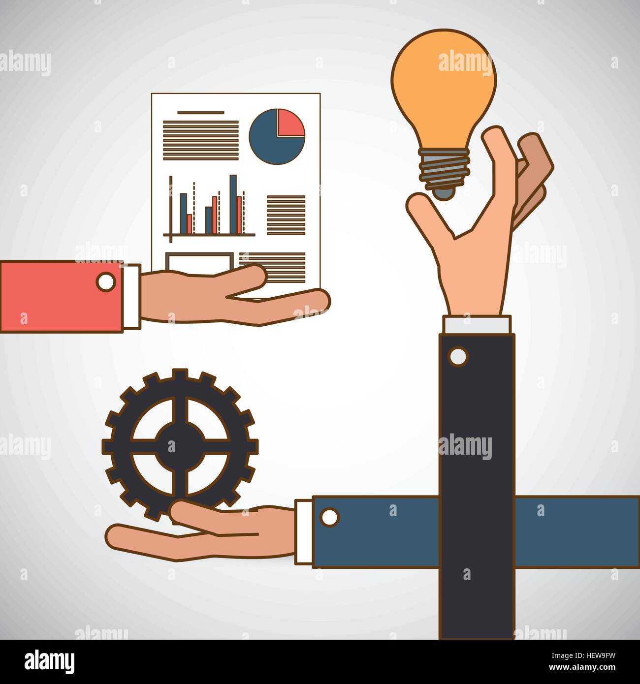 Infographic document design, vector illustration Stock Vector Image ...