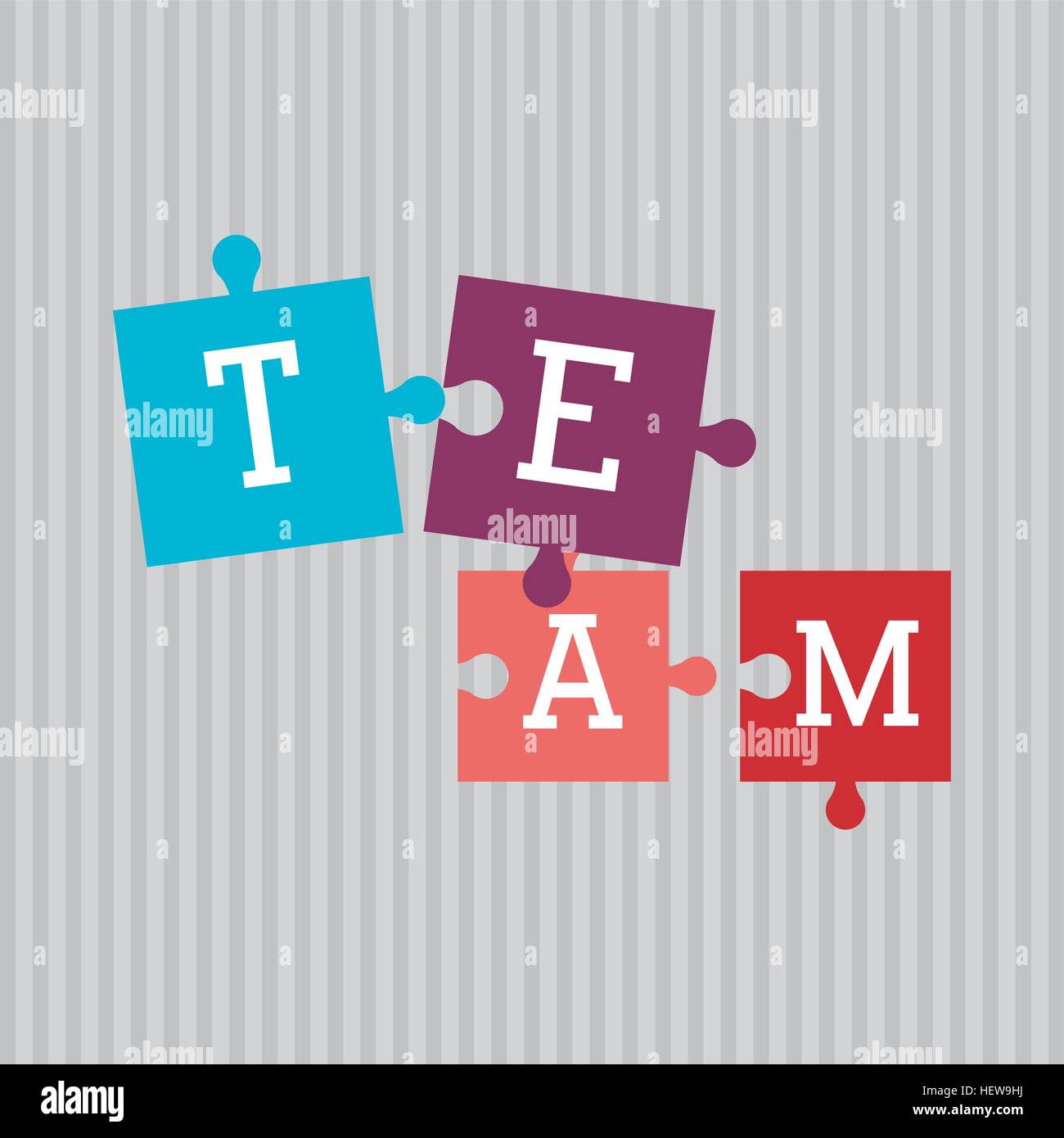 Teamwork with human hand design, vector illustration Stock Vector Image ...