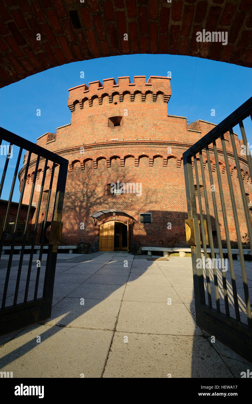 Defensive tower Dona, old german military fortification, was built in ...