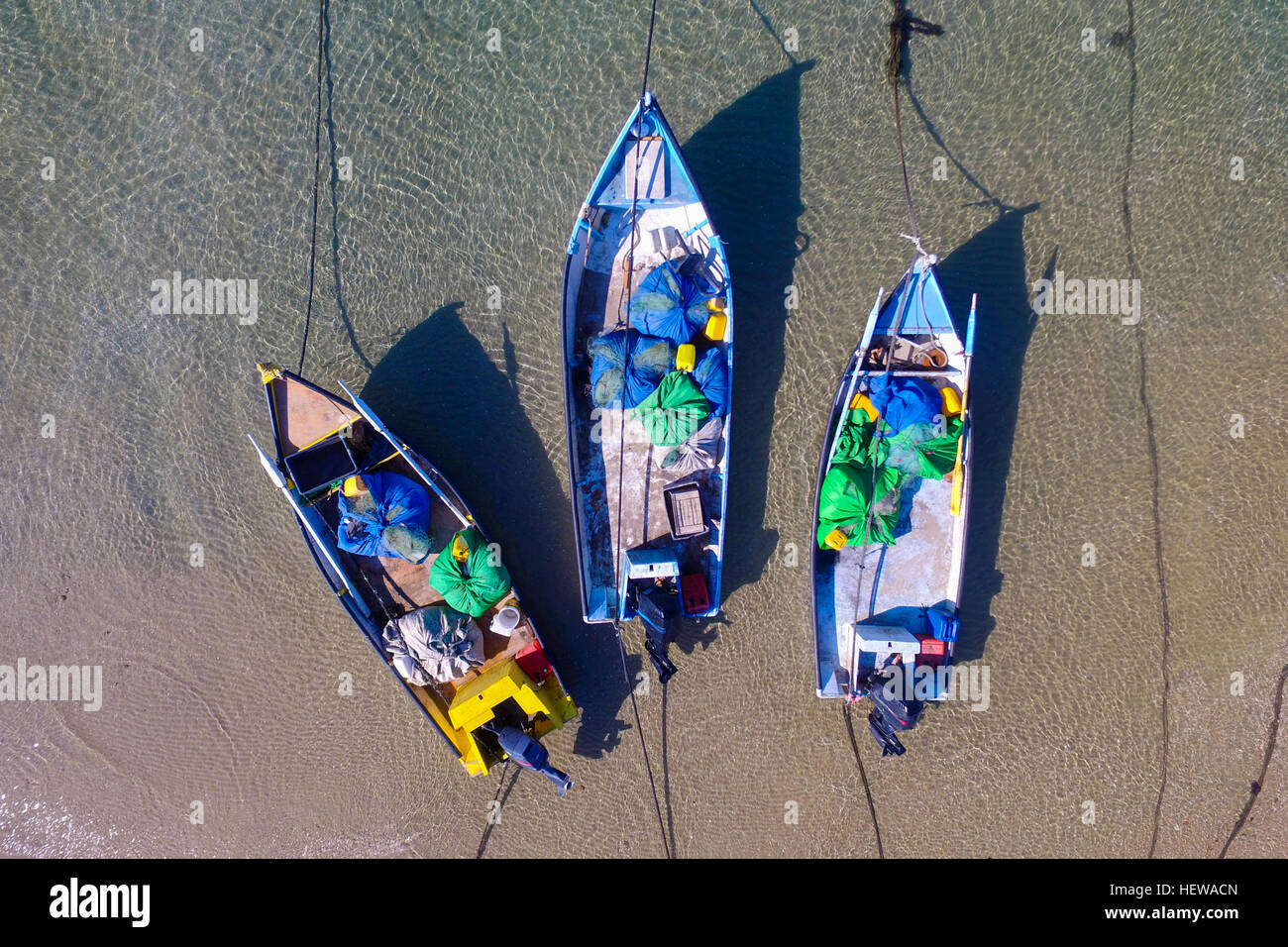 Aerial view of tropical port hi-res stock photography and images - Alamy