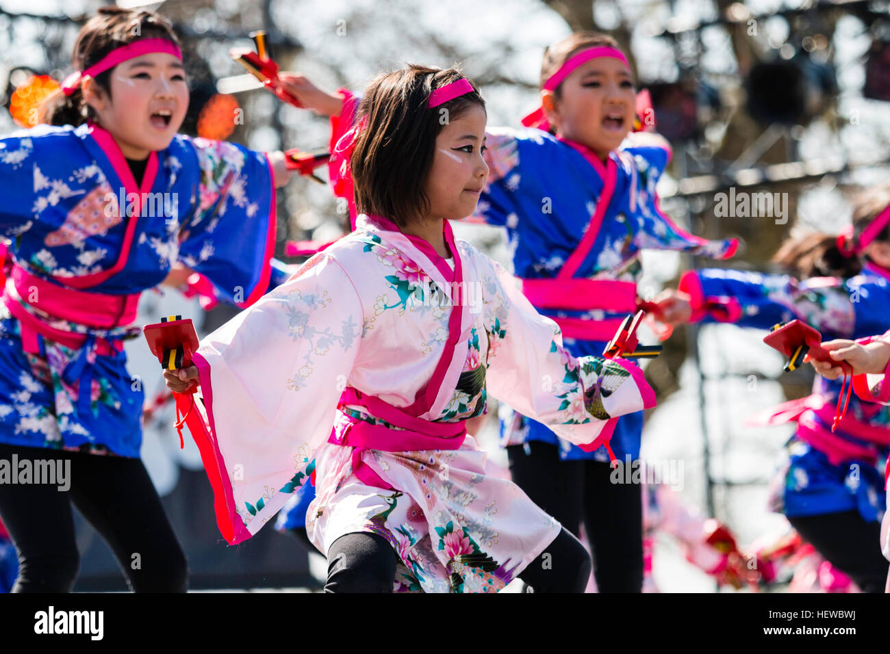 Yukata Children High Resolution Stock Photography and Images - Alamy