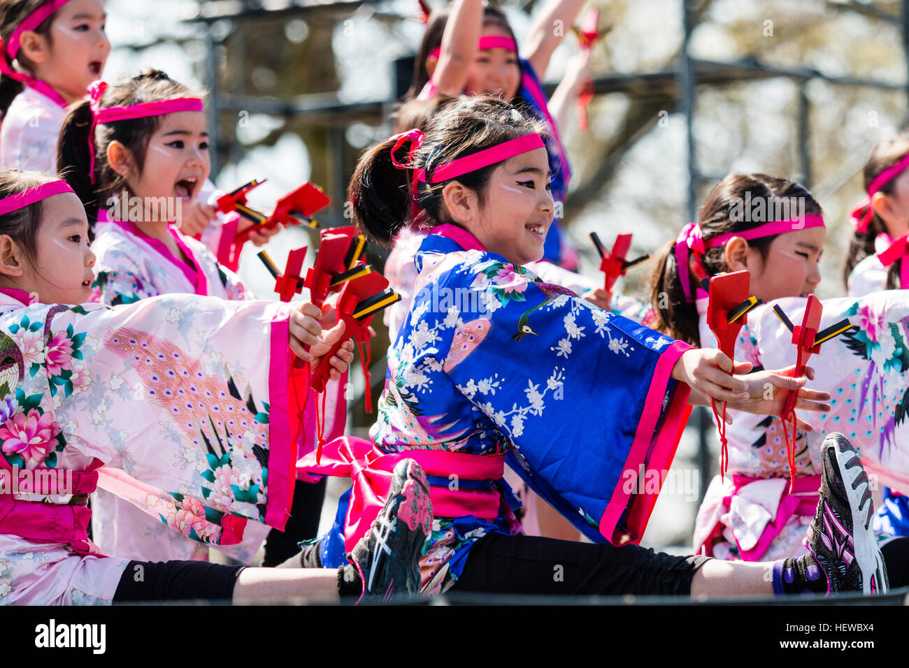 Yukata Children High Resolution Stock Photography and Images - Alamy