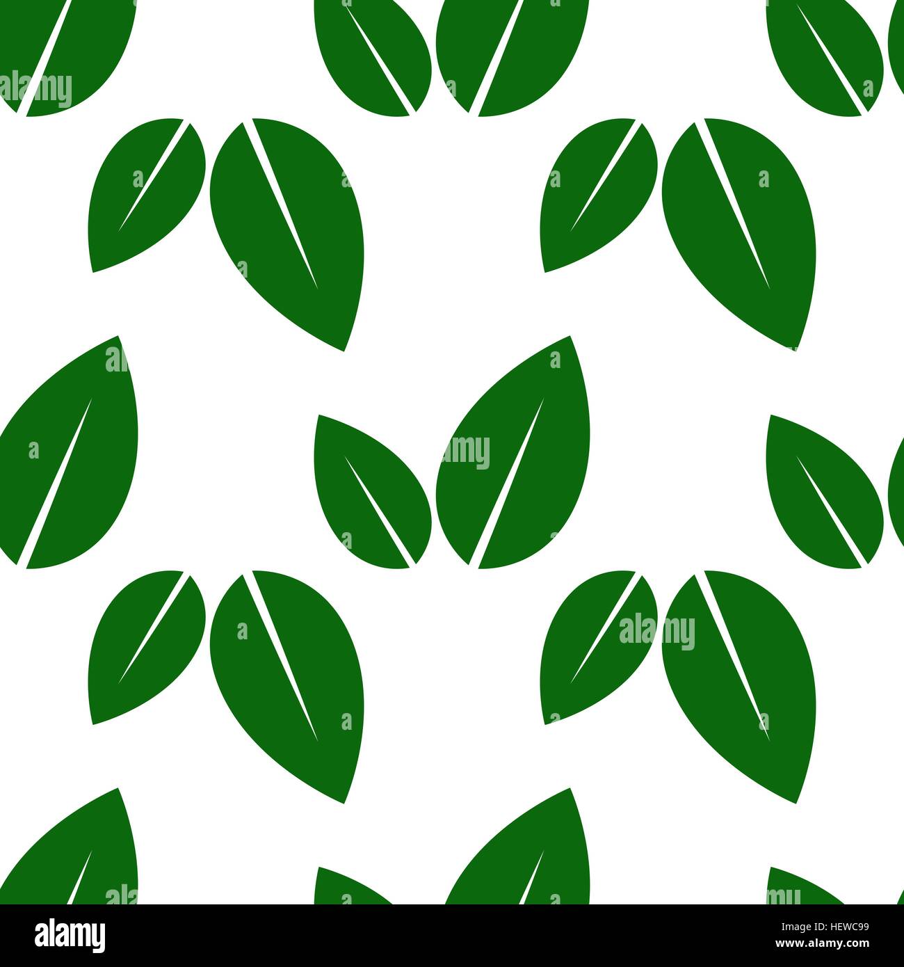 green seamless leaves Stock Vector Image & Art - Alamy