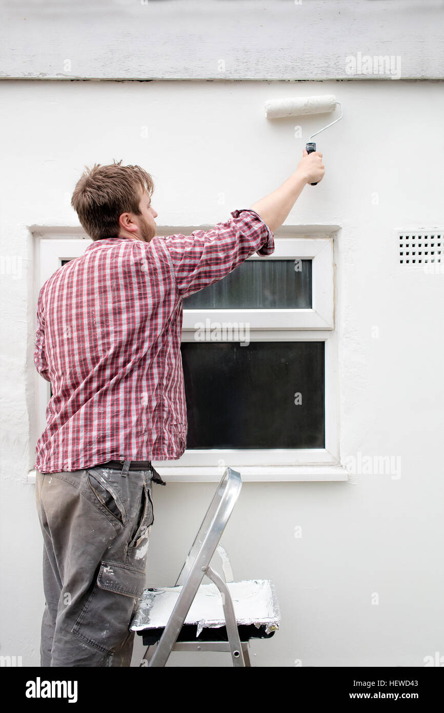 Painter Outside Schec