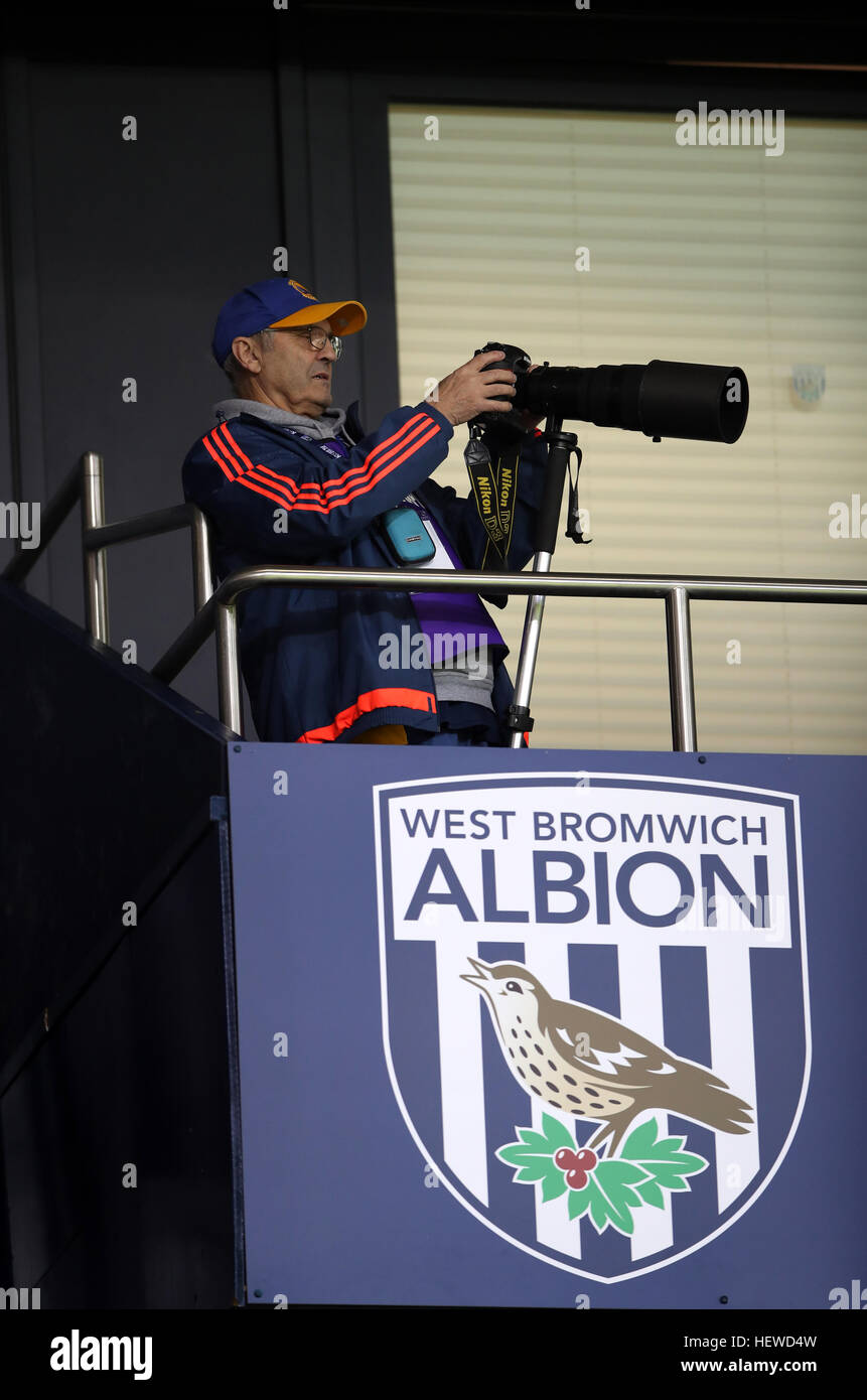 West Bromwich Albion club photographer Laurie Rampling Stock Photo - Alamy