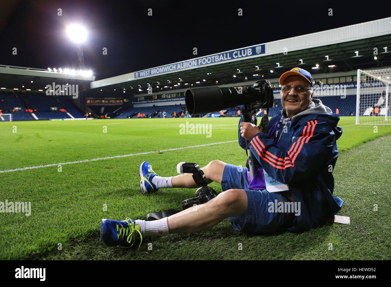 West Bromwich Albion club photographer Laurie Rampling Stock Photo - Alamy