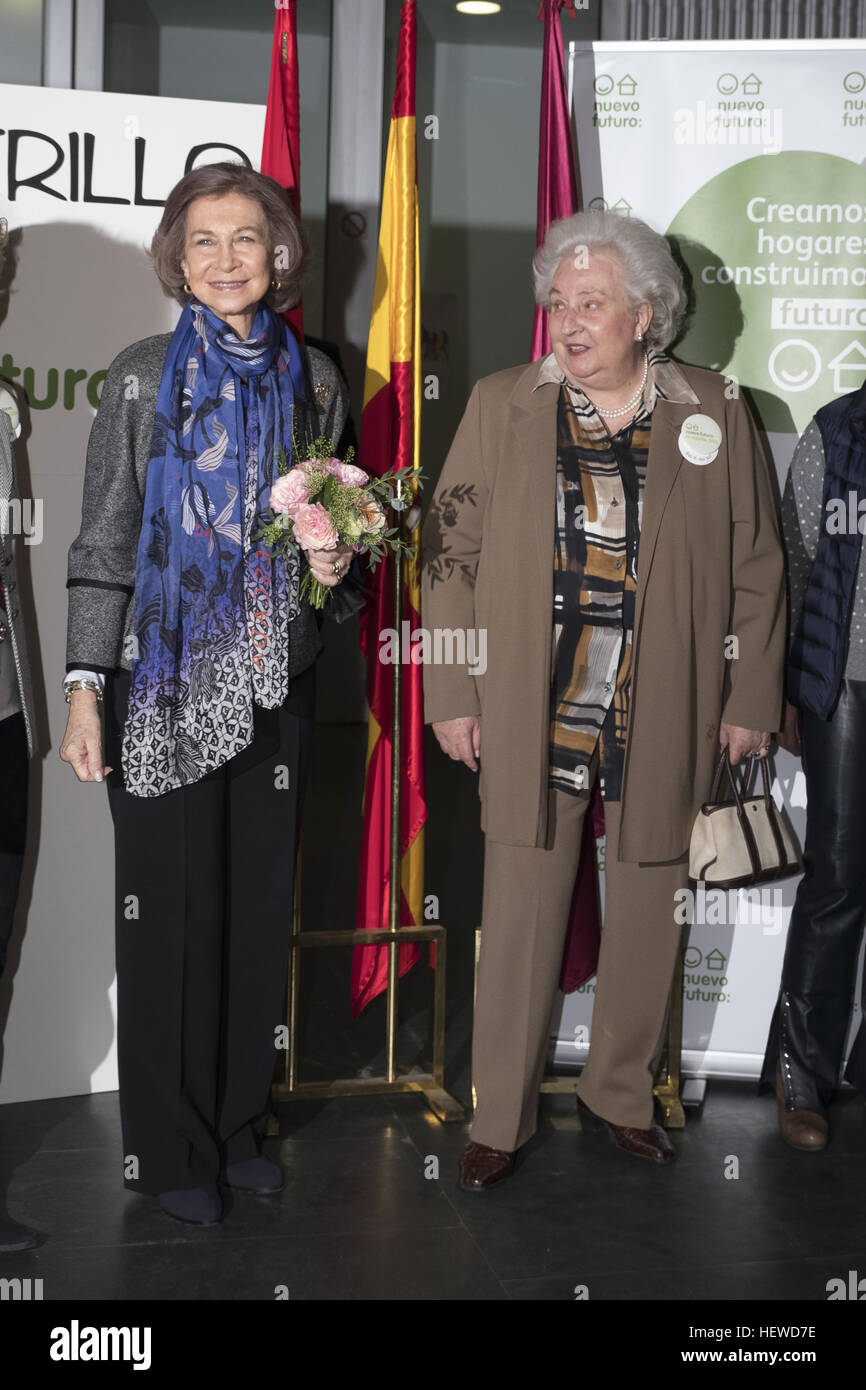 Queen Sofia of Spain attends Nuevo Futuro at the Casa de Campo in ...