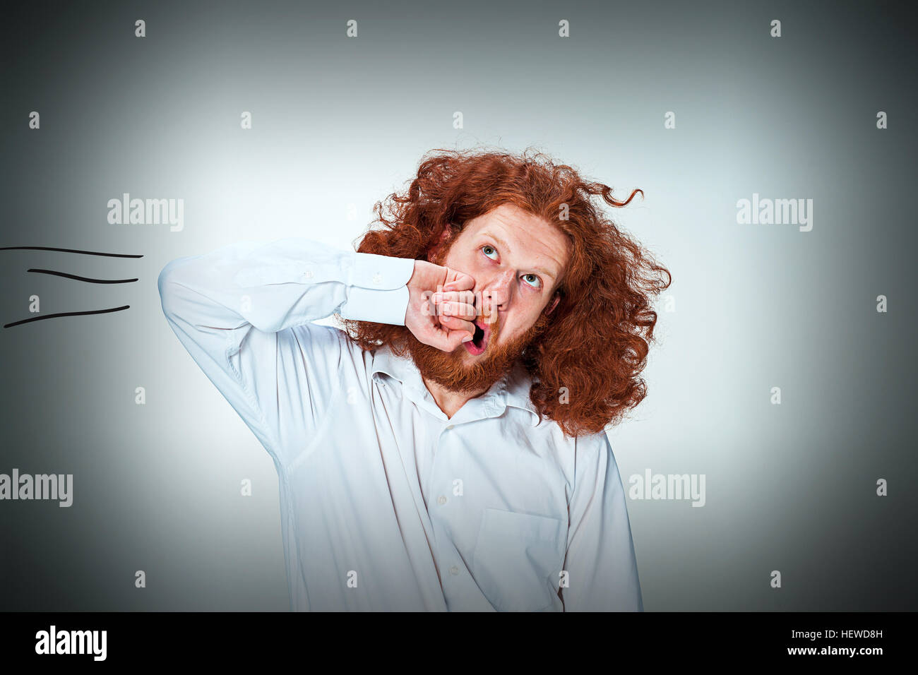 The angry man Stock Photo - Alamy