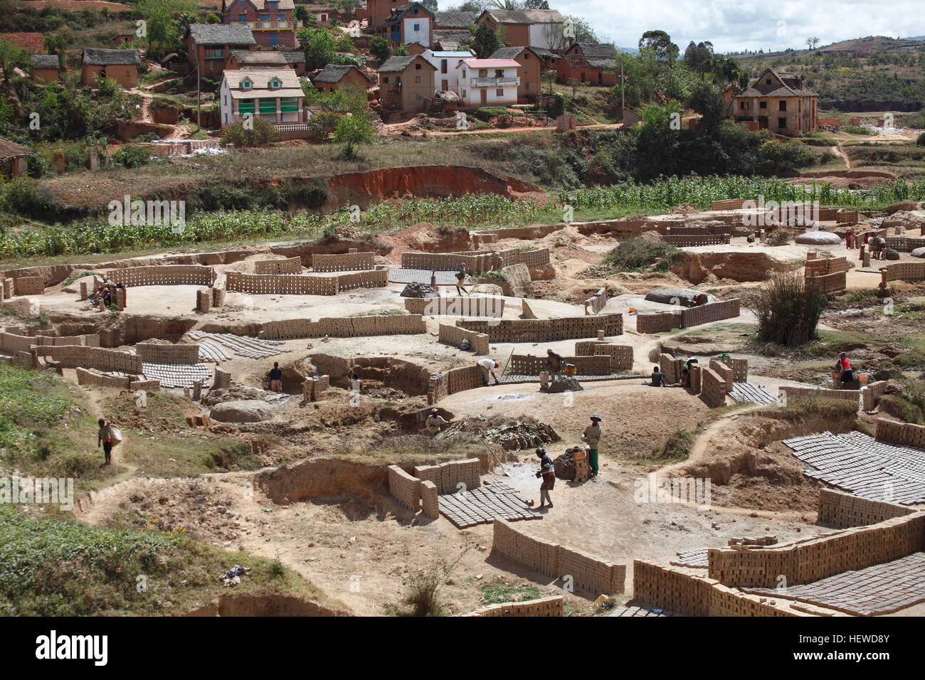 Bricks factory hi-res stock photography and images - Alamy