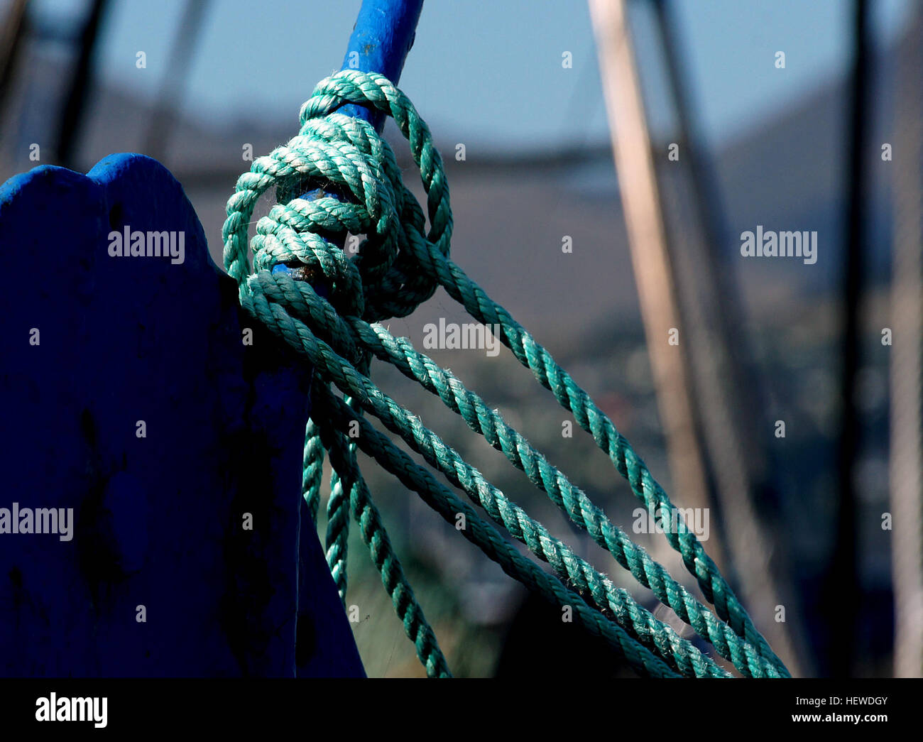 Boats rely on fasteners, knots, ropes, and ties for secure mooring and ...
