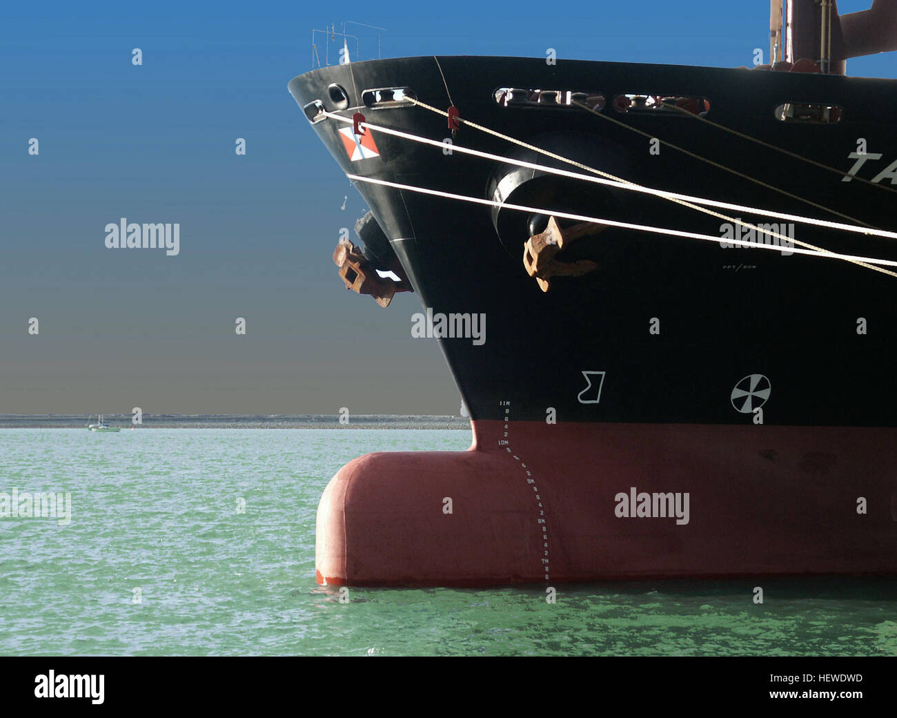 A bulbous bow is a feature on large ships that helps reduce drag ...