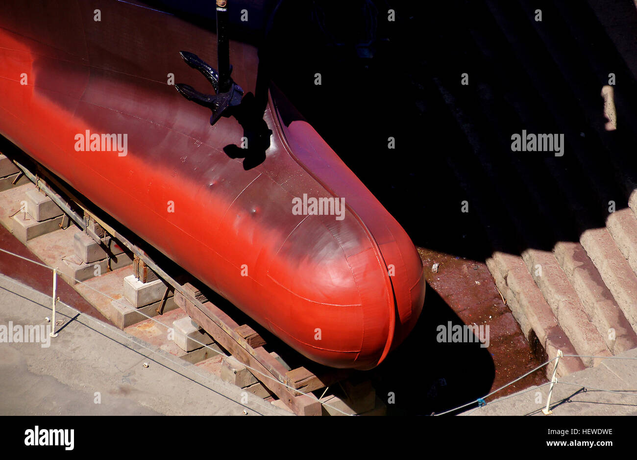 A bulbous bow is a protruding feature at the front of a ship, located ...