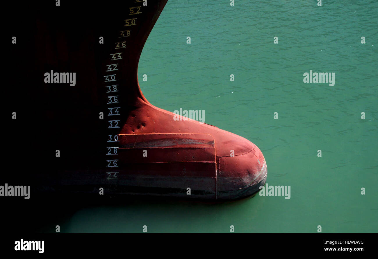 The bulbous bow is a protruding structure on the hull of ships ...