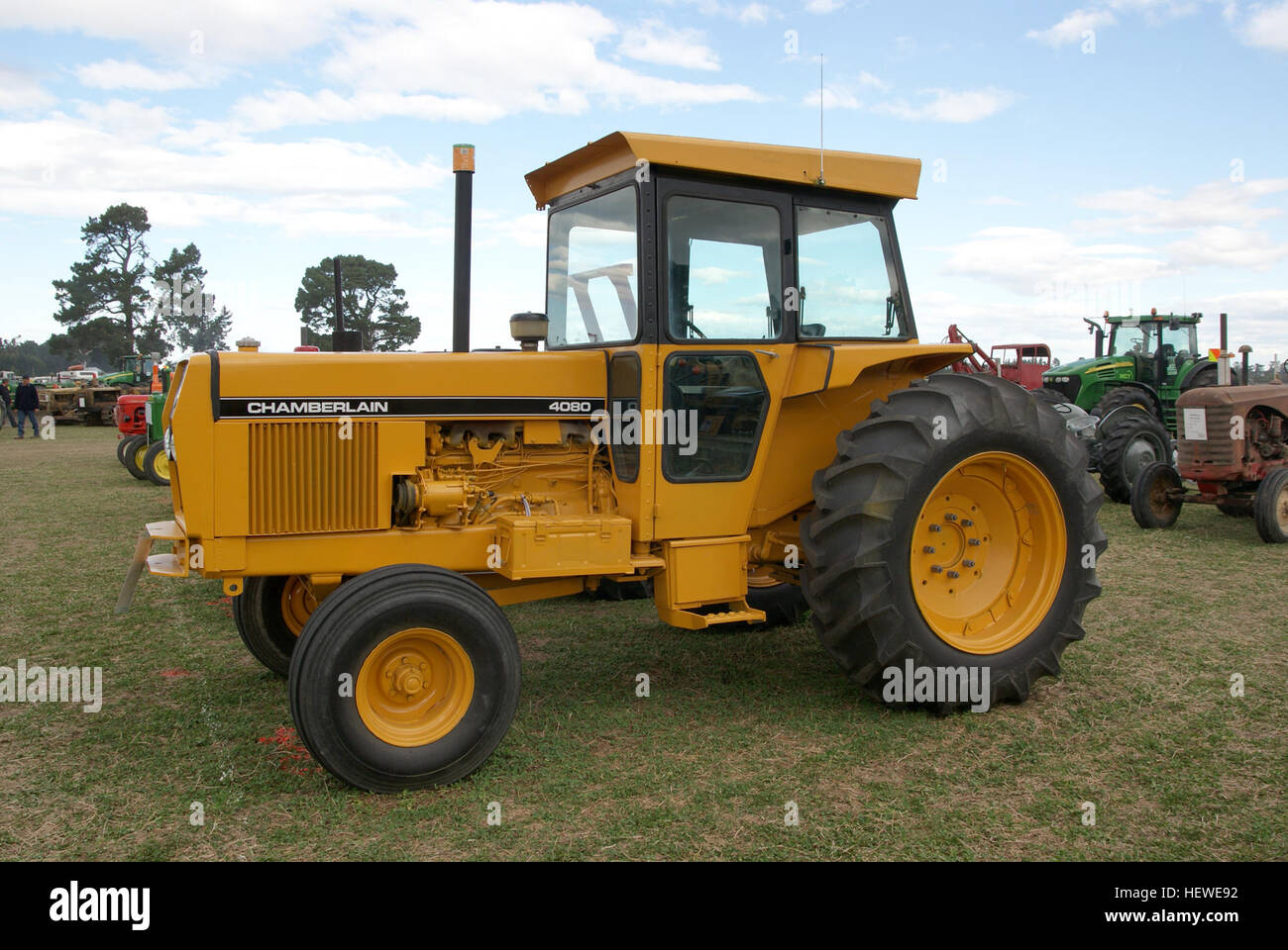 Chamberlain tractors and diggers are agricultural machines used in ...