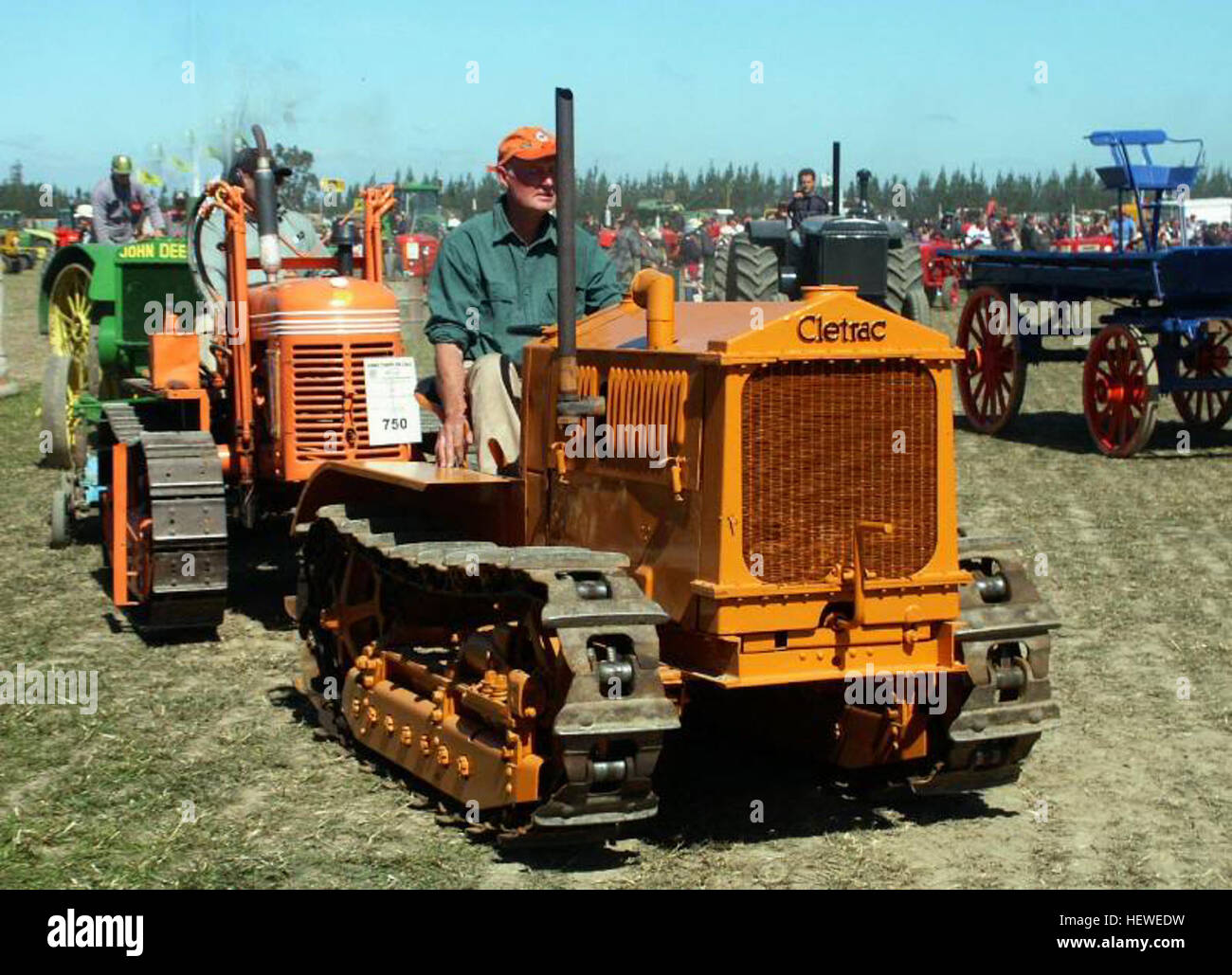 Vintage tractors ploughing hi-res stock photography and images - Alamy