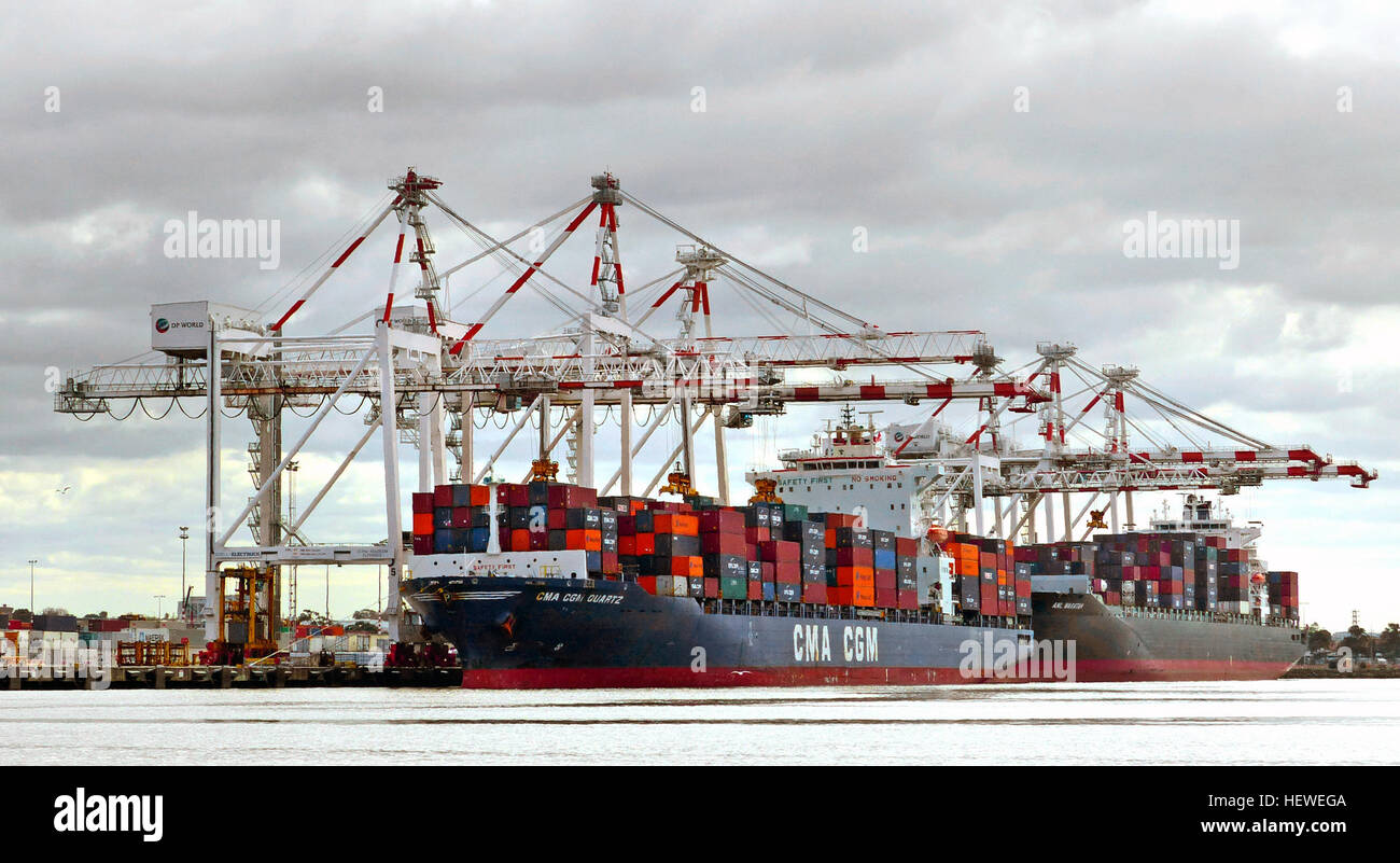 A container terminal is a crucial logistics facility where cargo ...
