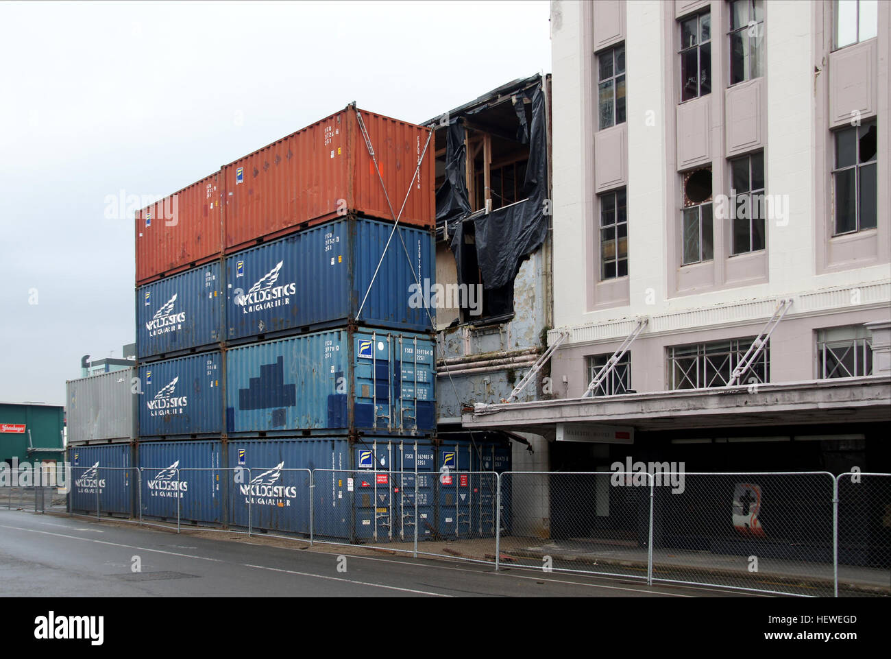 Shipping containers are standardized large containers used for the ...