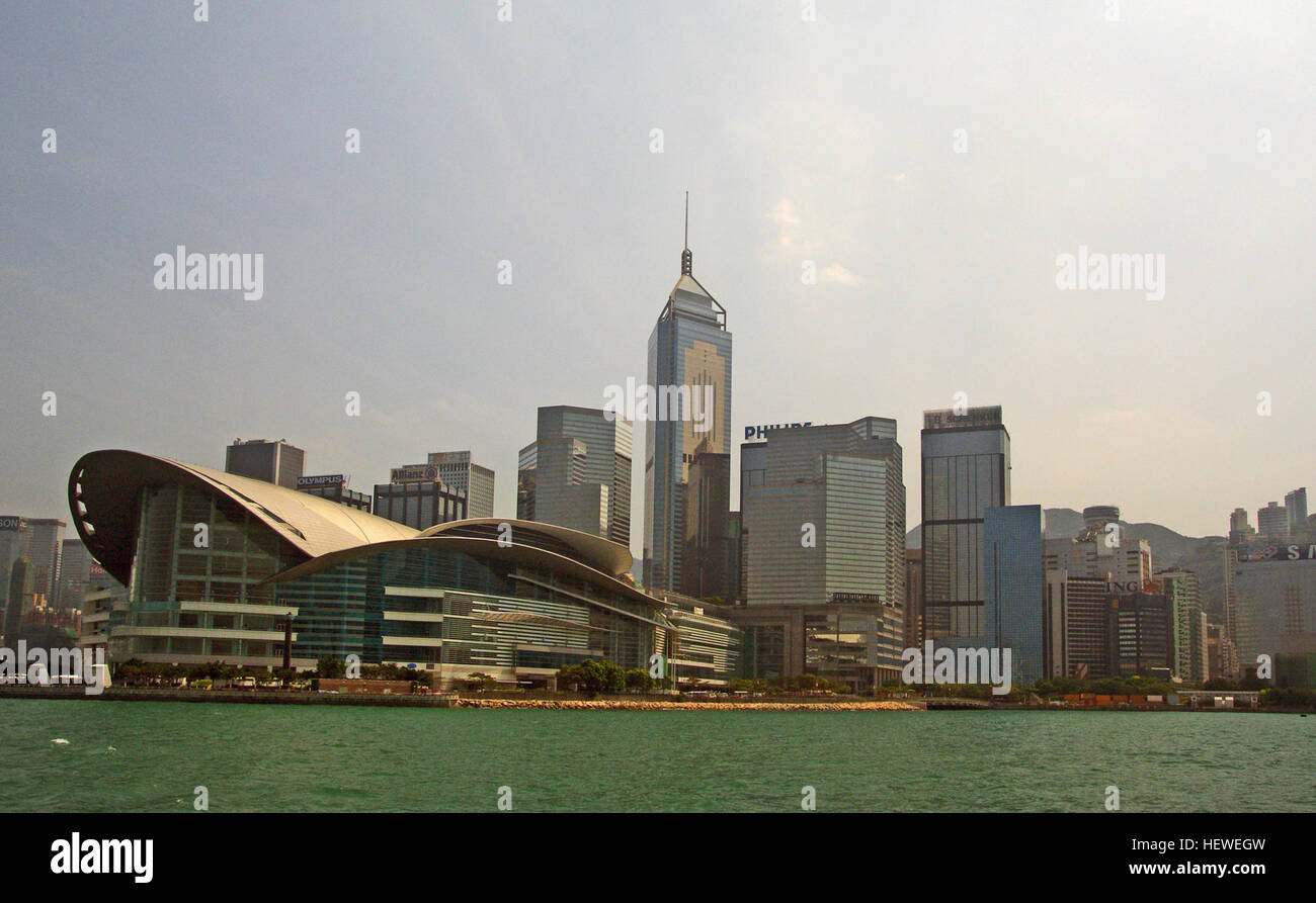 The Hong Kong Convention and Exhibition Centre (HKCEC) is a prominent ...