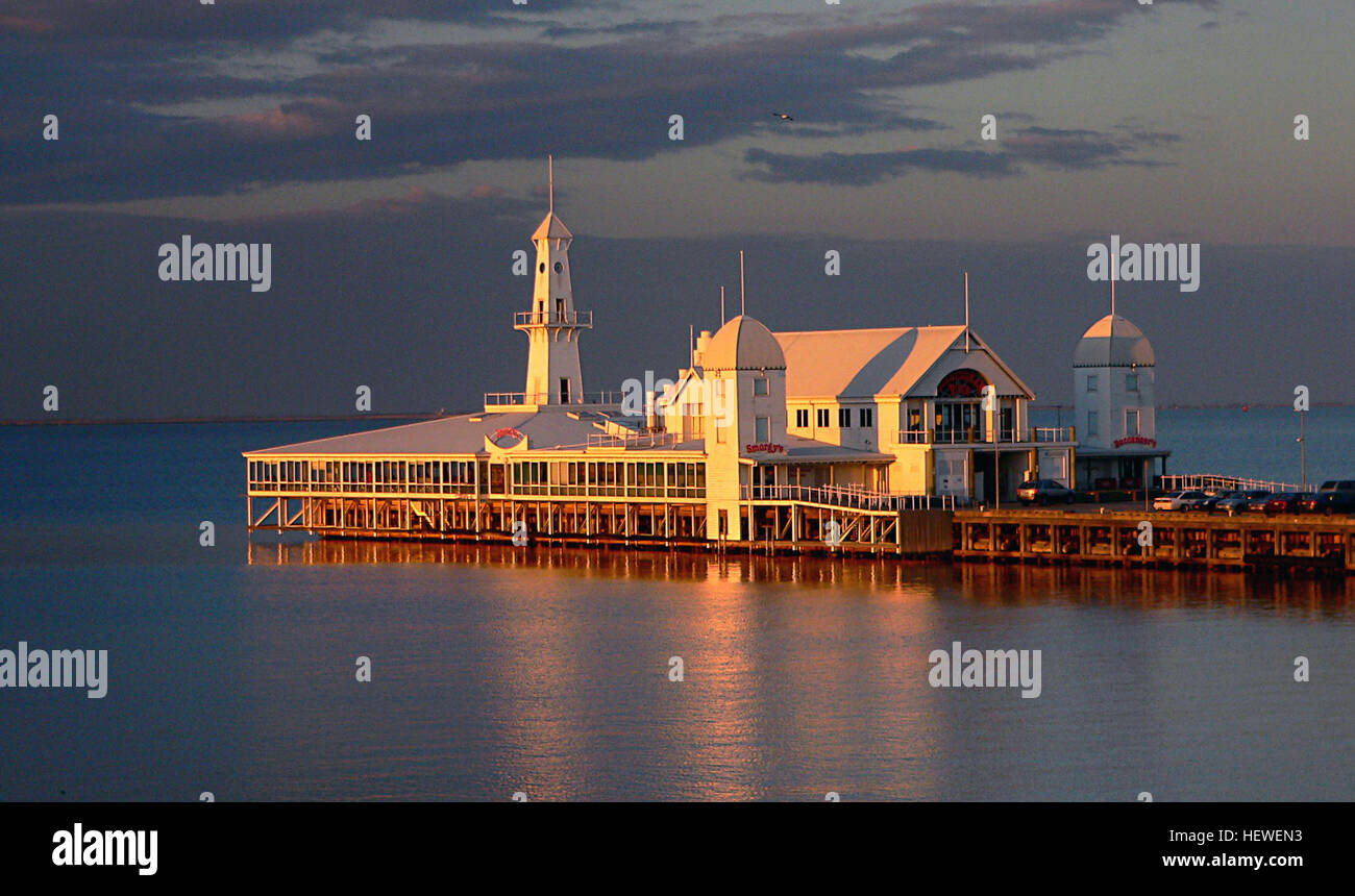 Cunningham Pier, originally opened as the Railway Pier in the mid-1850s ...