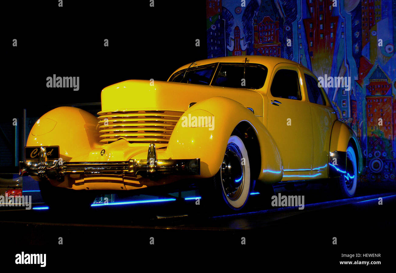 The 1937 Cord automobile, an iconic American car brand from ...