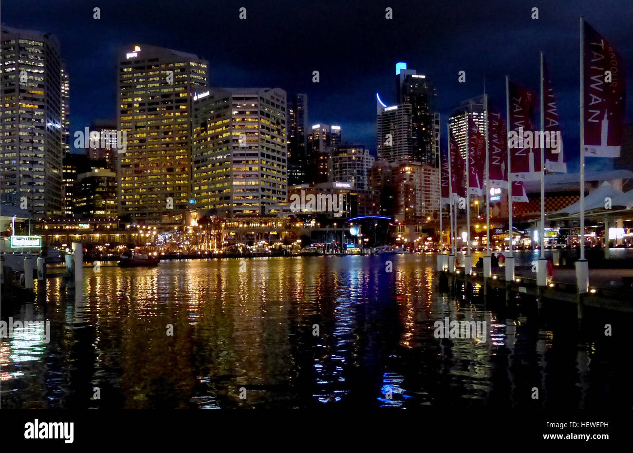 Darling Harbour is a harbour adjacent to the city centre of Sydney, New ...