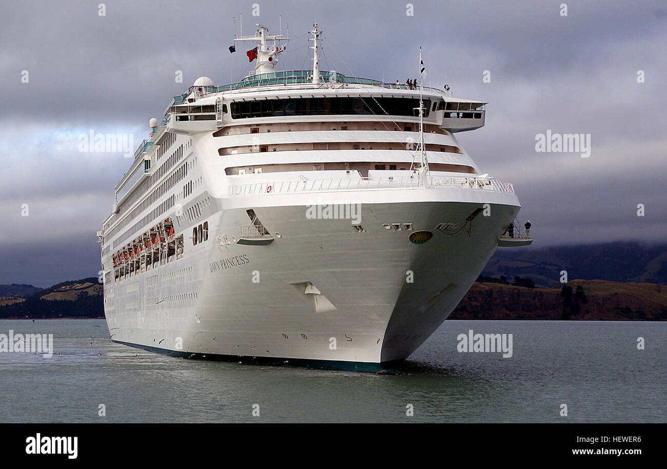 Dawn Princess, a luxury cruise ship, offers a capacity of 1,990 ...