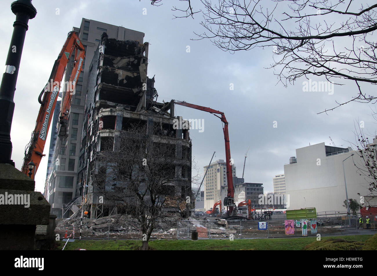 A photographic image depicting a process of deconstruction, focusing on ...