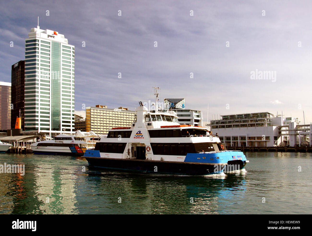The Devonport Ferry connects Devonport with the Auckland CBD and is ...