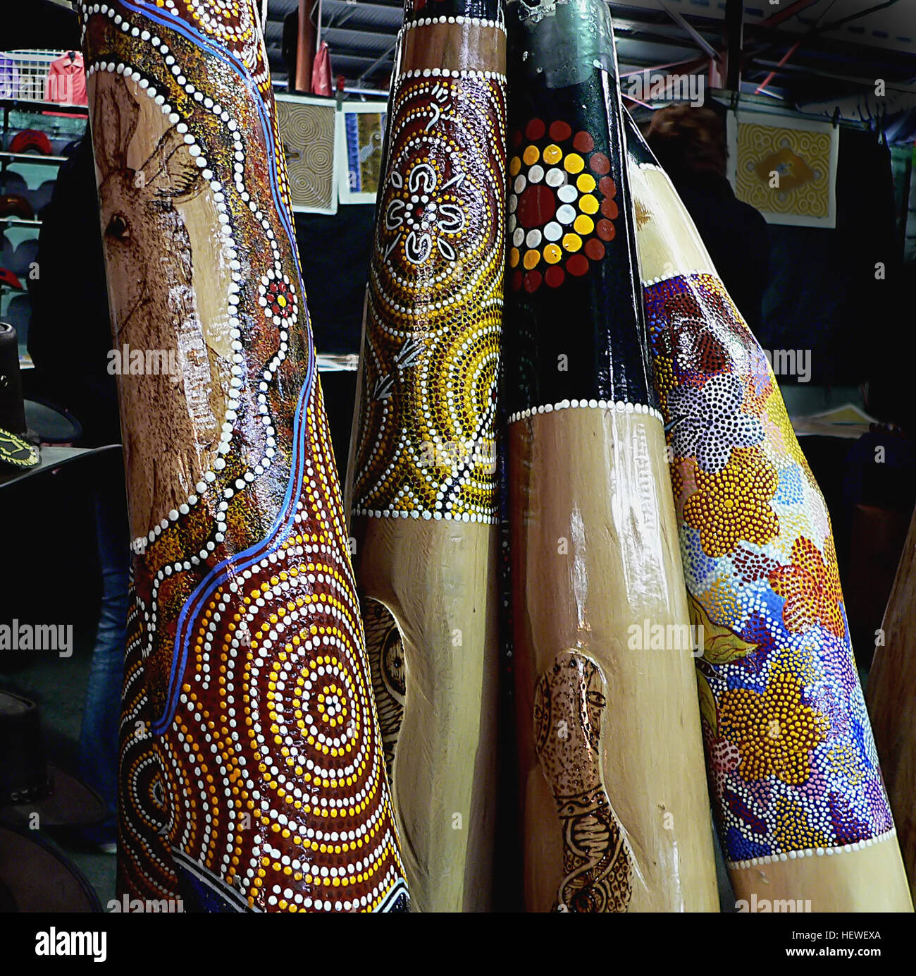 The didgeridoo, a traditional Australian wind instrument, is a common ...