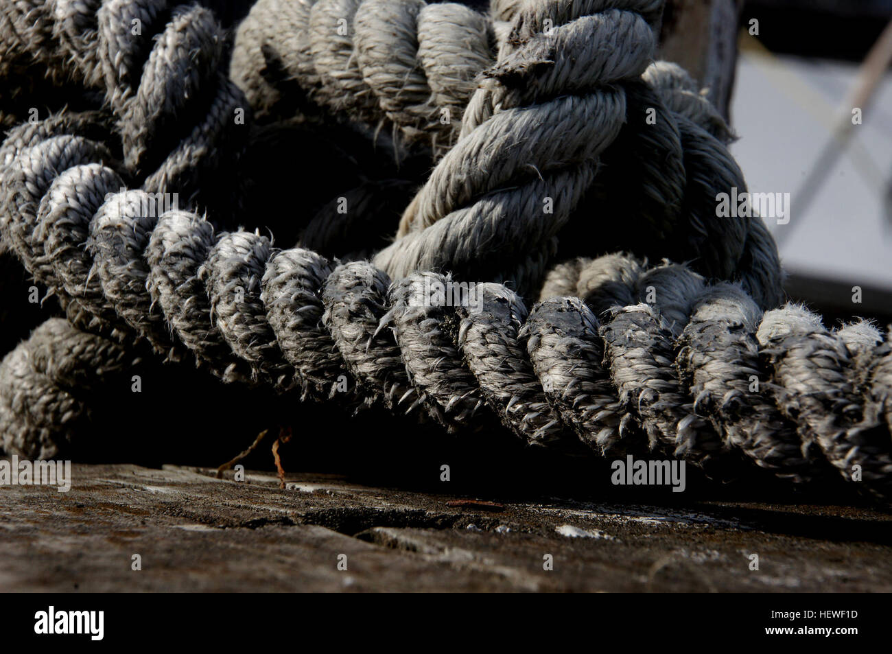 Boats often rely on various fasteners, knots, ropes, and ties for ...