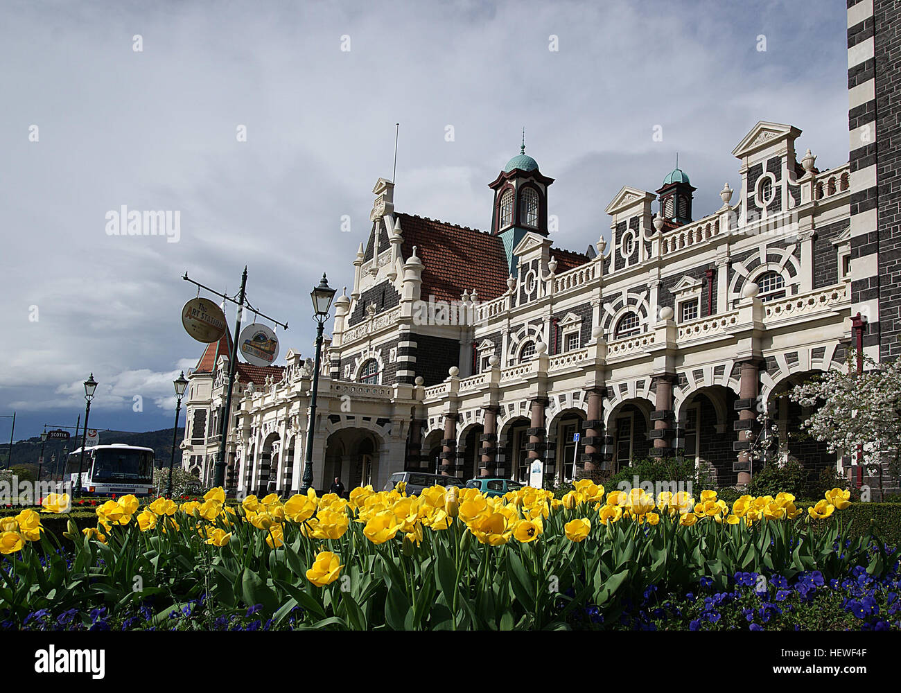 Dunedin Railway Station is an iconic piece of architecture in Dunedin ...