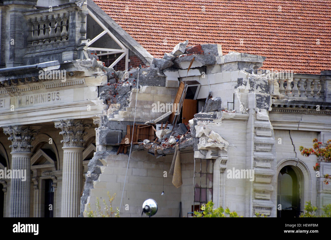 The Christchurch earthquake of 2011 caused significant damage to the ...