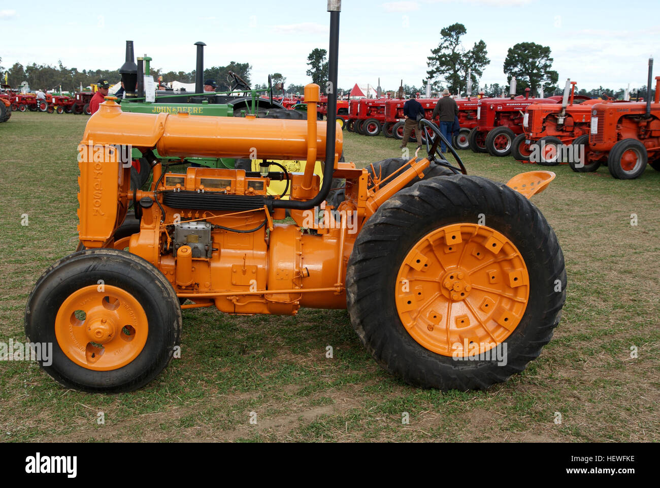 The Fordson Leapod 1938 is a vintage farm tractor used for ploughing ...